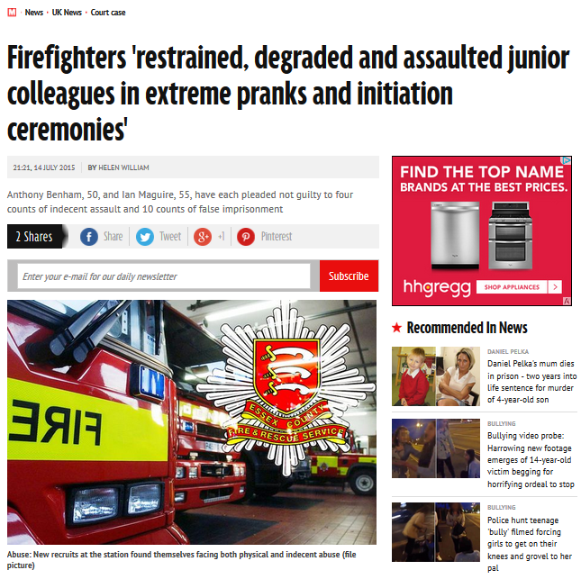 hazing incident Archives - Statter911